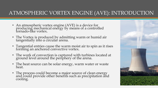 Atmospheric Vortex Engine (AVE) | PDF