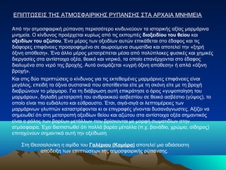 Ατμοσφαιρική ρύπανση | PPT