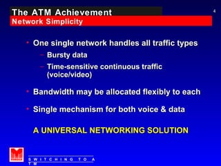 ATM Overview from Madge Networks | PPT