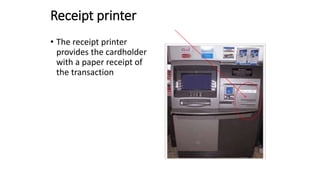 ATM(AUTOMATIC TELLER MACHINE)-HISTORY,TYPES, WORKING, STRUCTURE | PPTX