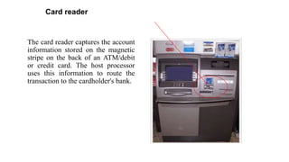 ATM(AUTOMATIC TELLER MACHINE)-HISTORY,TYPES, WORKING, STRUCTURE | PPTX