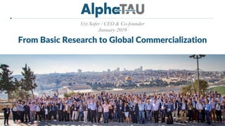 Alpha Tau Medical presentation Uzi Sofer, January 2019 | PDF