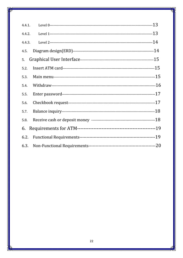 Atm project | PDF | Credit Cards | Personal Debt