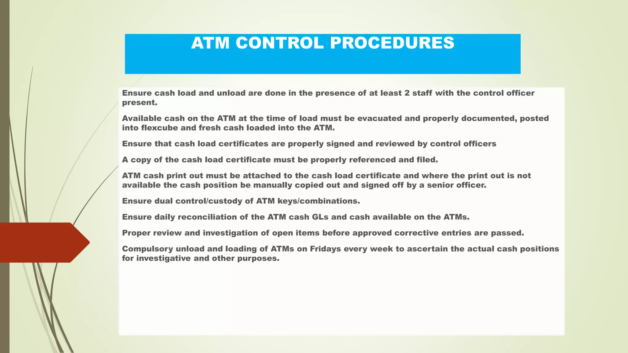 Atm reconciliation manual | PPTX