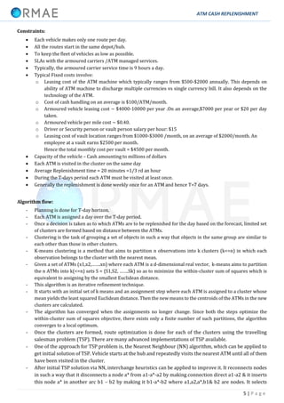 ATM CASH REPLENISHMENT | PDF
