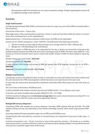 ATM CASH REPLENISHMENT | PDF
