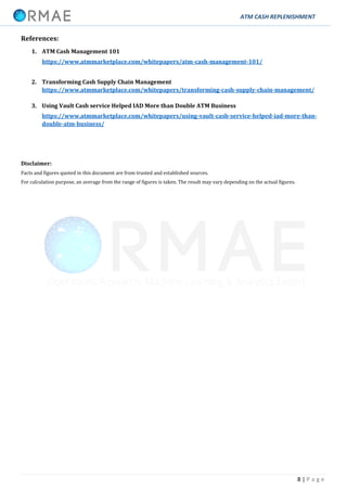 ATM CASH REPLENISHMENT | PDF