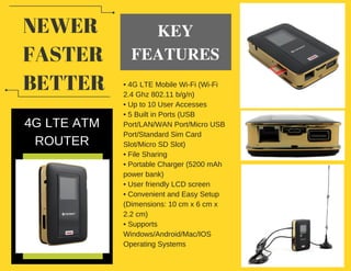 ATM POS Kiosk Router | PPT