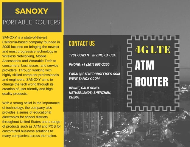 ATM POS Kiosk Router | PPT