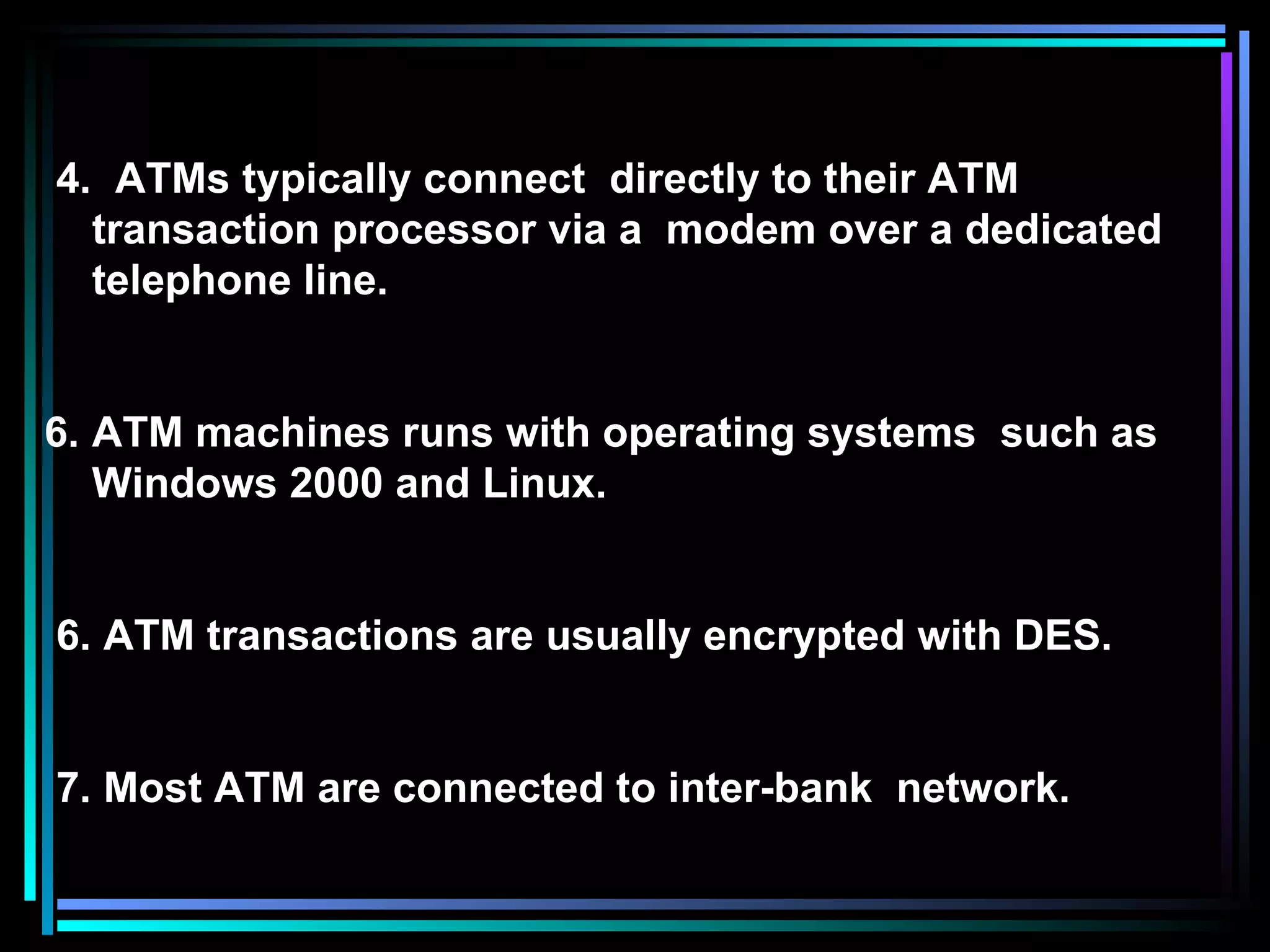 Atm security | PPT