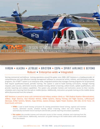 ATMS Helicopter Training Management System | PDF