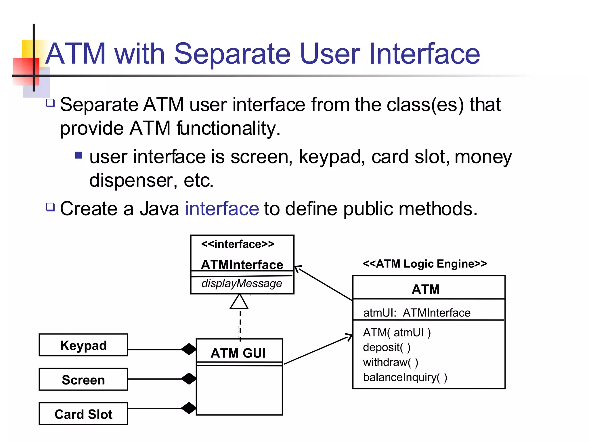 Atm Simulator | PPT