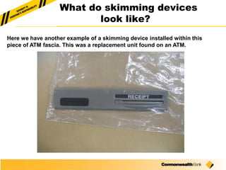 ATM (Banking) Skimmer Presentation | PDF