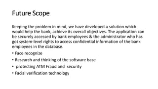 Atm software | PPTX