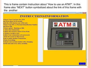 Atm software ppt | PPTX