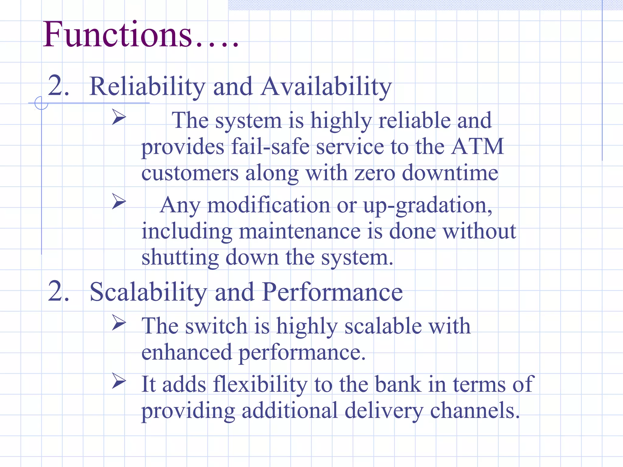 Atm Switch Ppt Operating Systems Computer Software And Applications