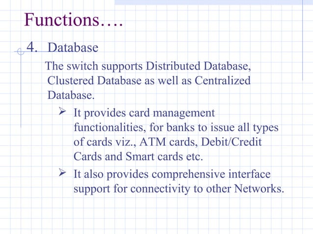 Atm Switch Ppt Operating Systems Computer Software And Applications