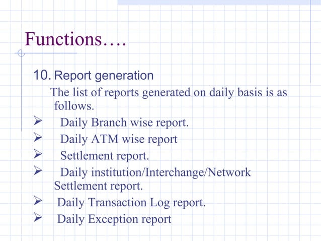 Atm Switch Ppt Operating Systems Computer Software And Applications