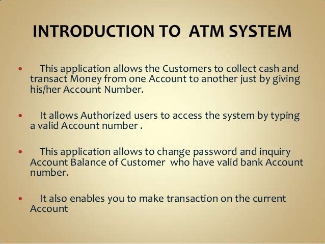 Atm system_project