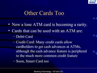 Atm technology and operations | PPT