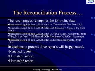 Atm technology and operations | PPT