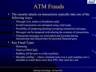 Atm technology and operations | PPT