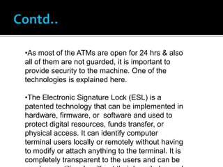 Atm transaction | PPTX