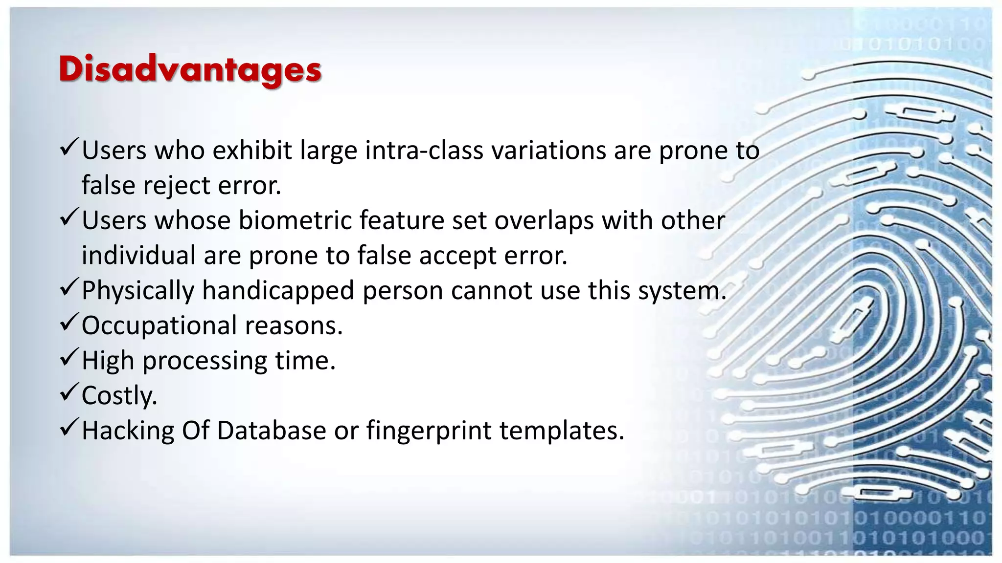 Atm using fingerprint | PPTX