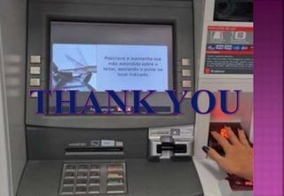 Atm using finger print | PPTX