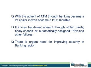 Atm with an eye | PPTX