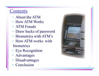 Atm with an eye | PPTX