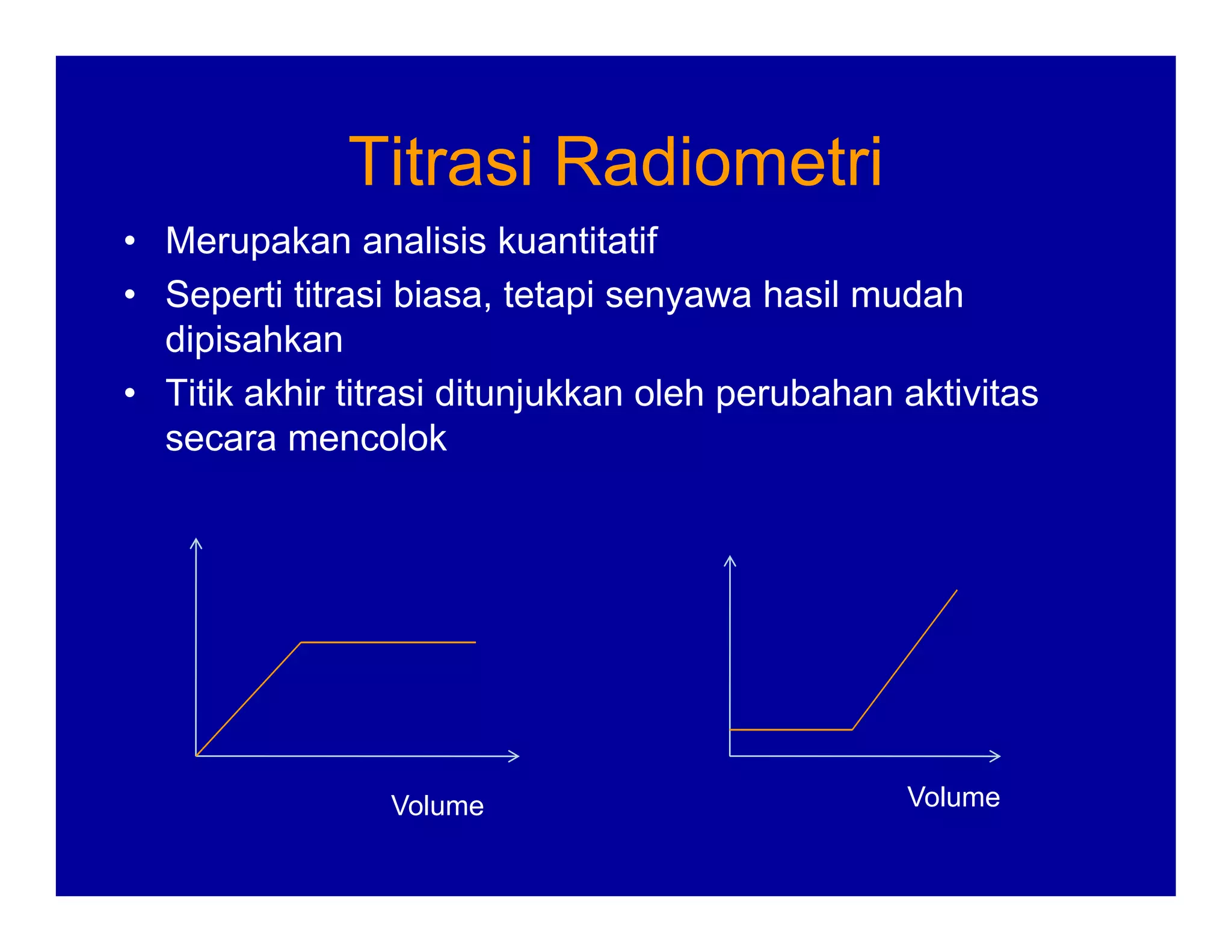 Aplikasi teknik Nuklir bidang kimia | PDF