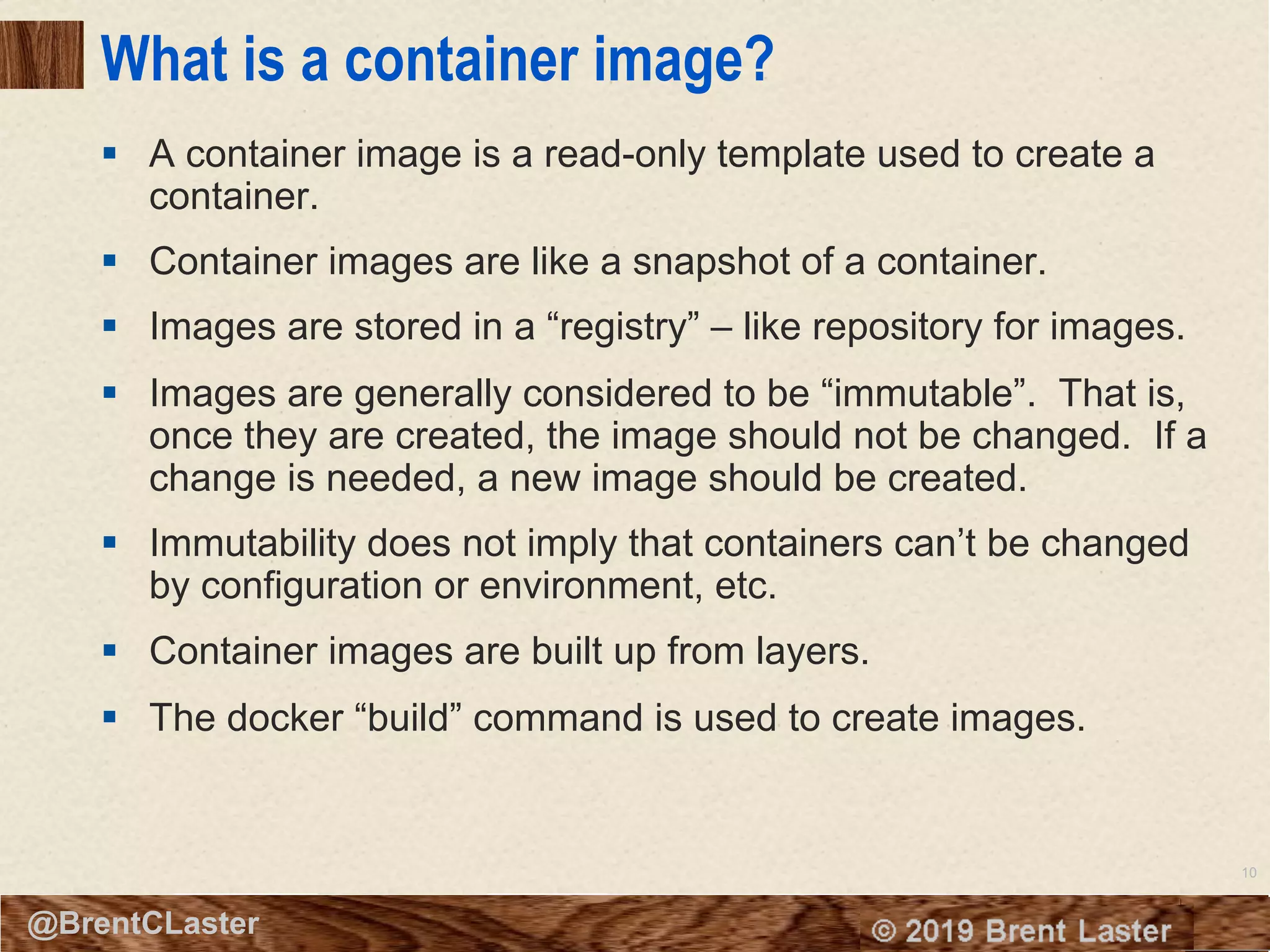 Introduction to Containers: From Docker to Kubernetes and everything in ...