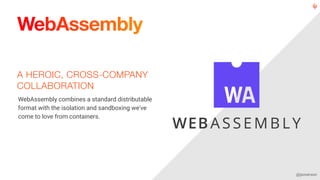WebAssembly & Zero Trust for Code | PPT