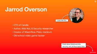 WebAssembly & Zero Trust for Code | PPT