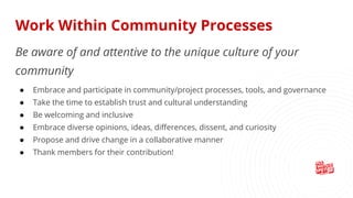 Ten Lessons Learnt to Drive and Transform Open Source Software User Experience, and How to Get ...
