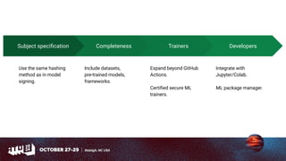 End-to-end secure Machine Learning development | PDF