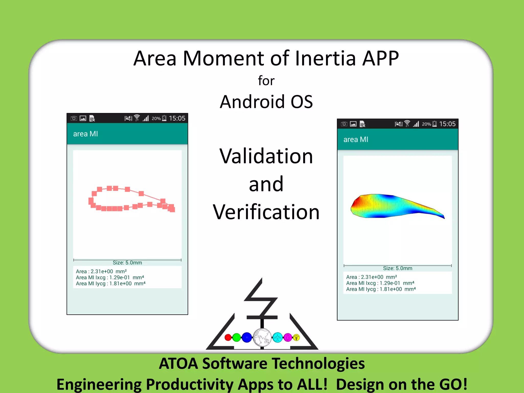 Atoa area moment of inertia Calculator App | PDF | 3-D Graphics ...
