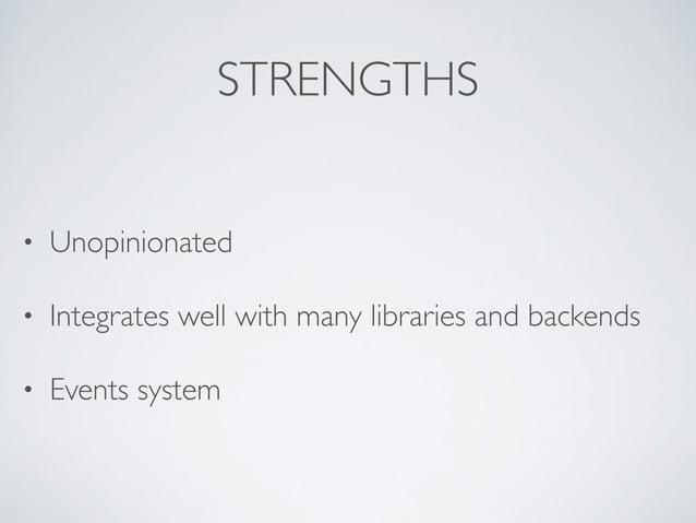 Choosing a Javascript Framework | PPT Choosing a Javascript Framework | PPT