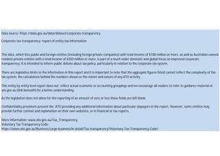 ATO Engineering company tax data | PPT
