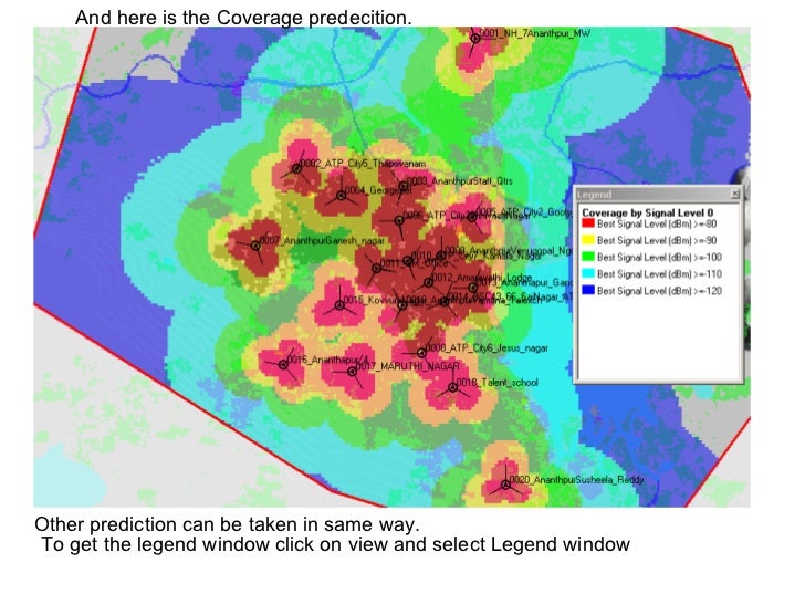 Atoll 3 g prediction procedure
