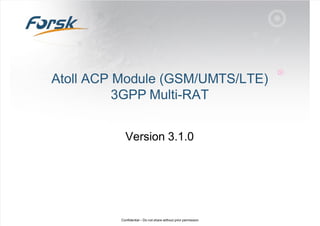 Atoll ACP Module Atoll ACP Module Atoll ACP Module.pdf