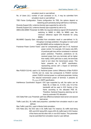 Atoll getting started_lte_282_en | PDF