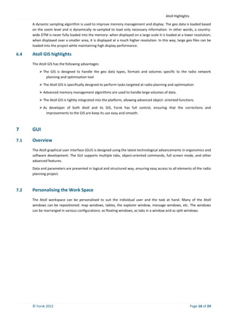 Atoll platform highlights and lte | PDF | Geography | Science