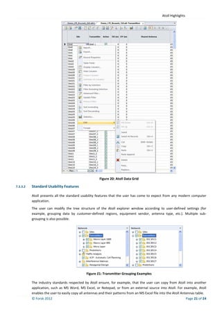 Atoll platform highlights and lte | PDF | Geography | Science