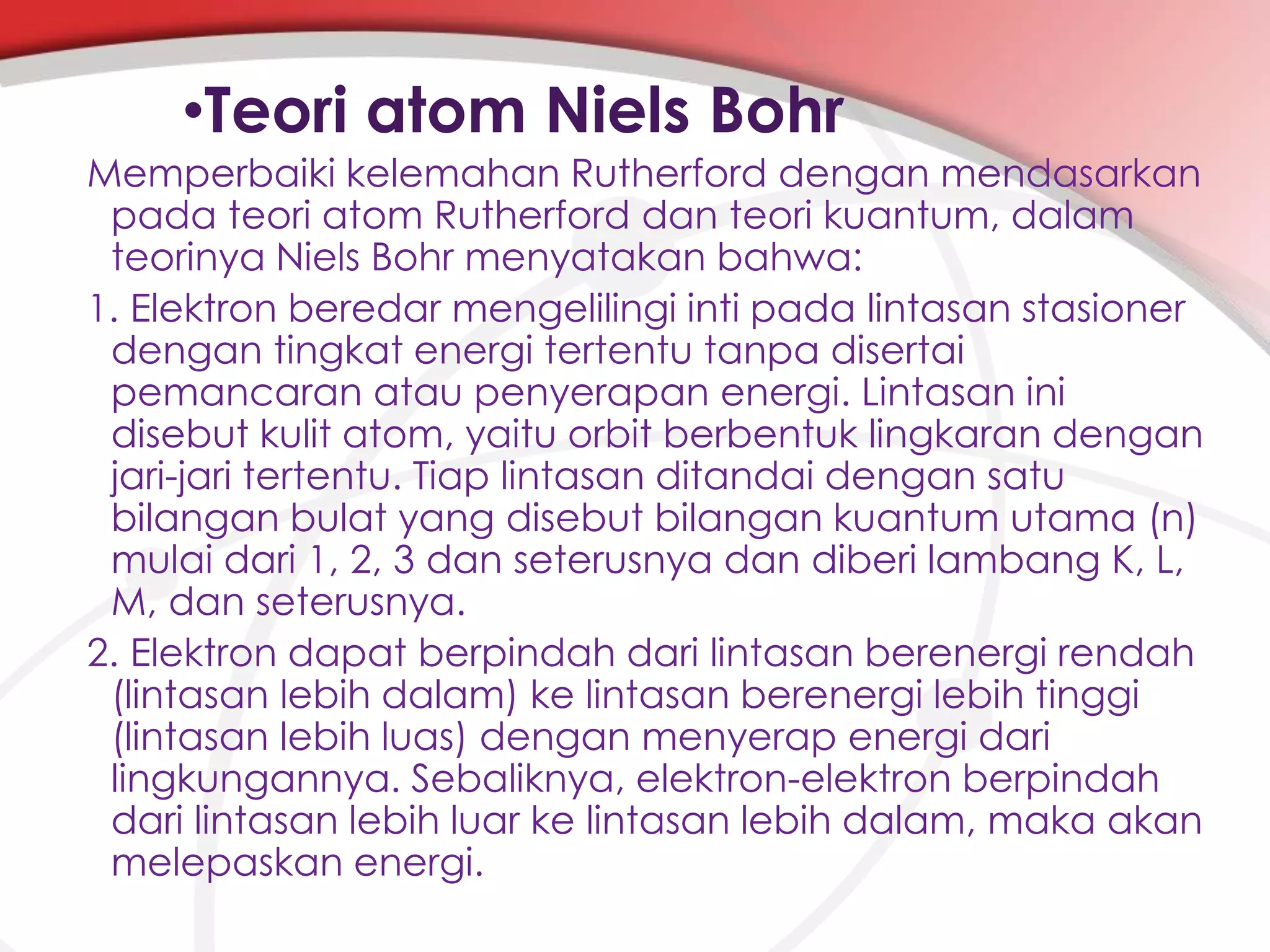 Presentasi Atom Lengkap | PPTX