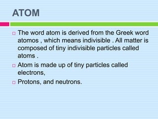 Atom | PPT