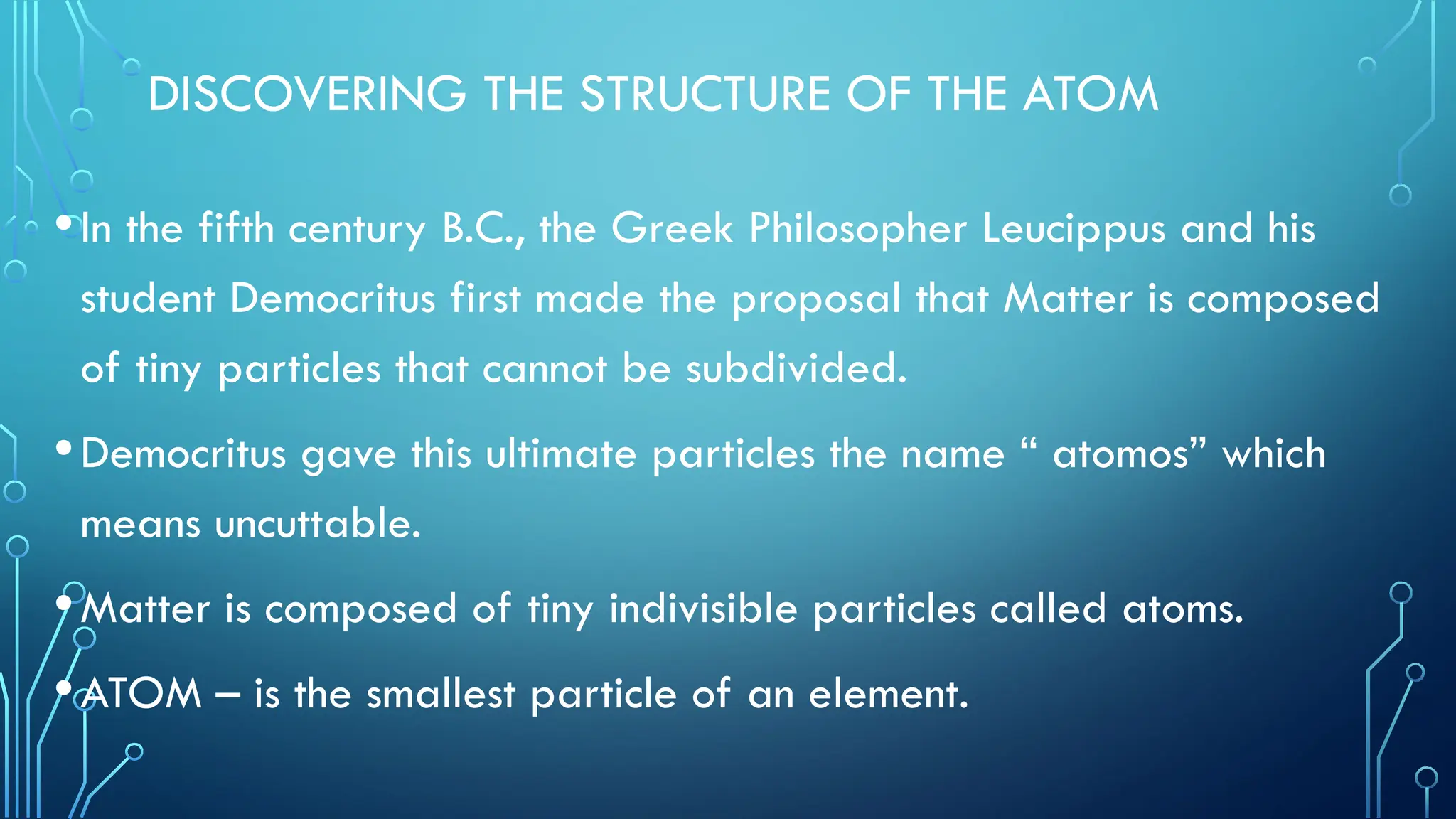 Sub Atomic Particles For Grade 7 Matatag Curriculum Pptx