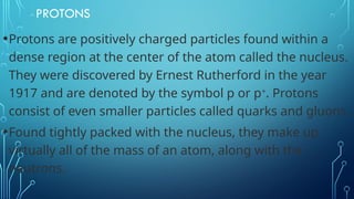 sub-atomic particles for grade 7 matatag curriculum | PPTX