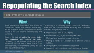 AtoM's Command Line Tasks - An Introduction | PPT